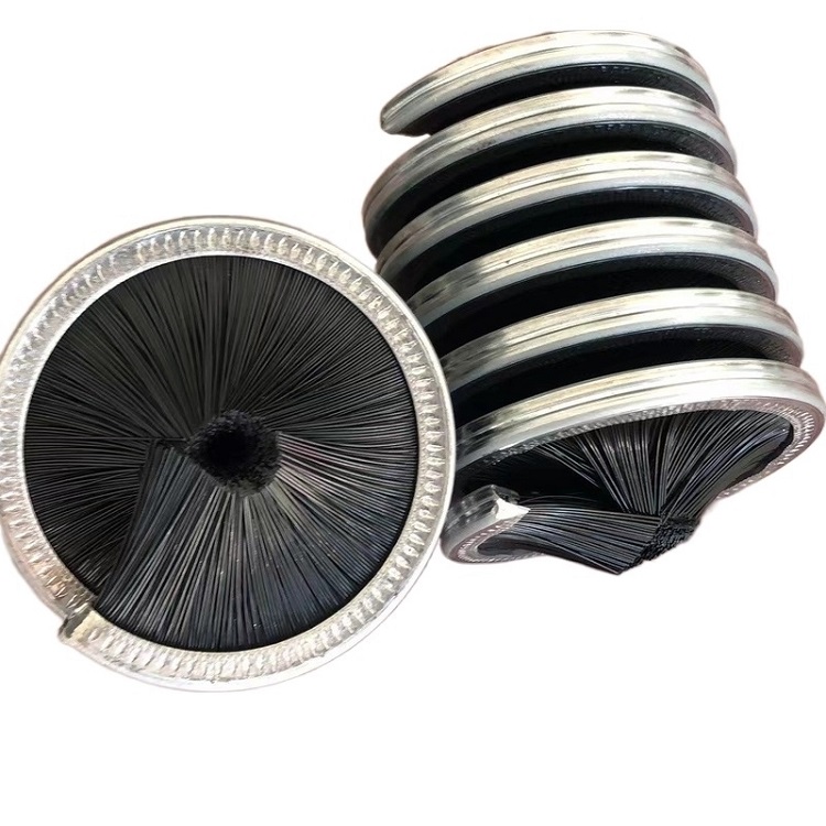 OD 6mm 8mm 10mm Inverted Wire Rope Cleaning Spiral Brush -Huixi Brush